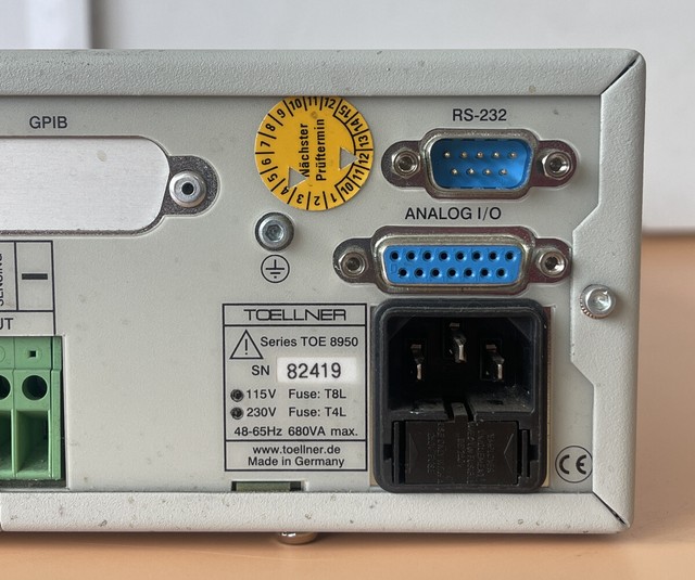 Toellner Toe 8951 DC Power Supply 400 Watt T161859 for sale online | eBay