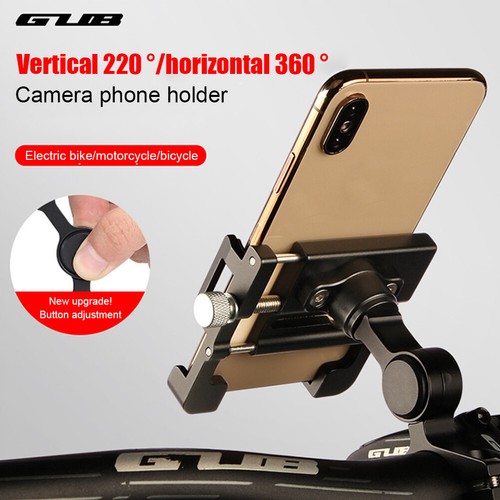 Bicycle Phone Mount Aluminium Alloy Adjustable Handlebar Mobilephone ...