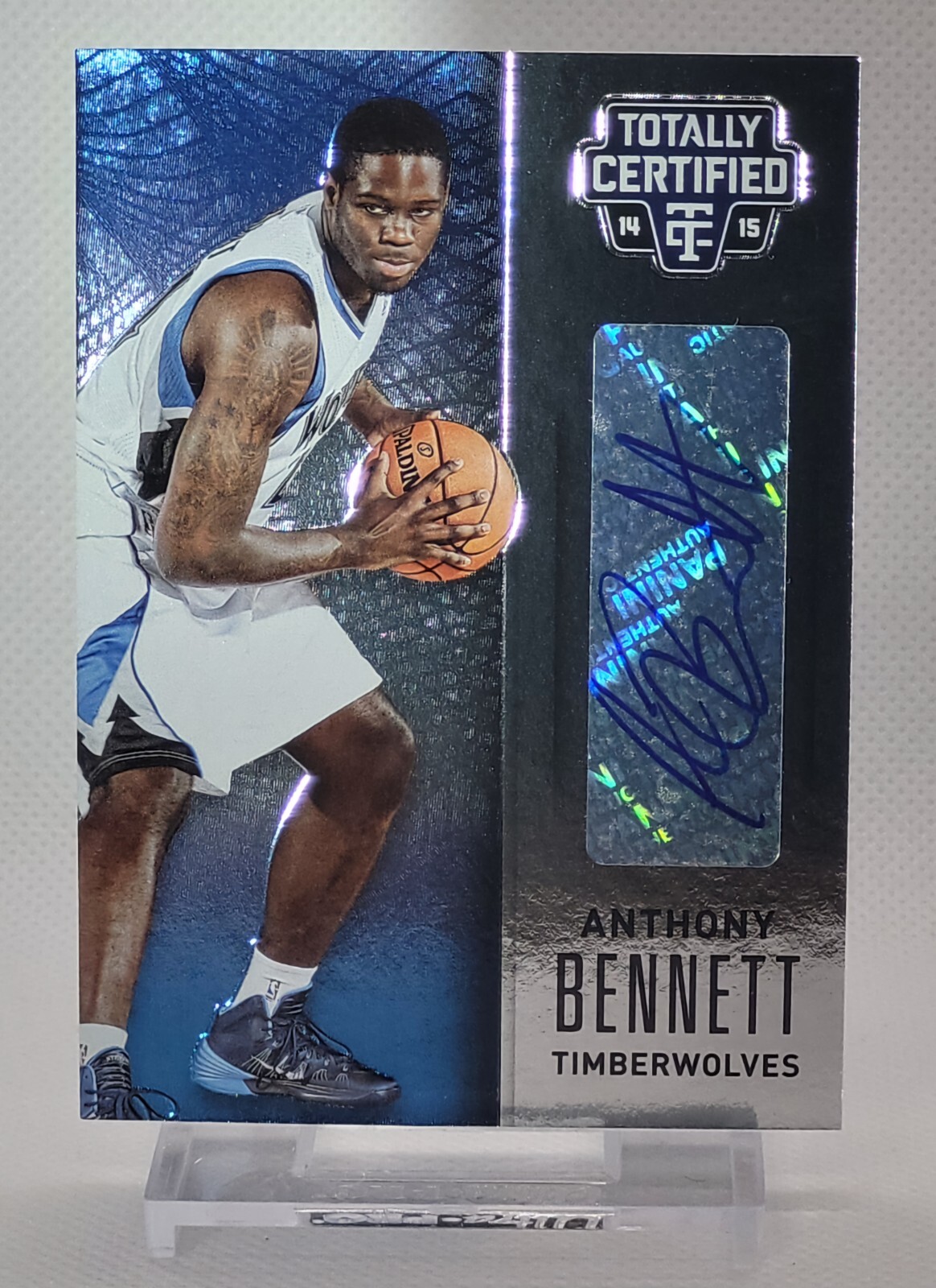 2014-15 Panini Totally Certified - Signatures #TCS-AB Anthony Bennett ...