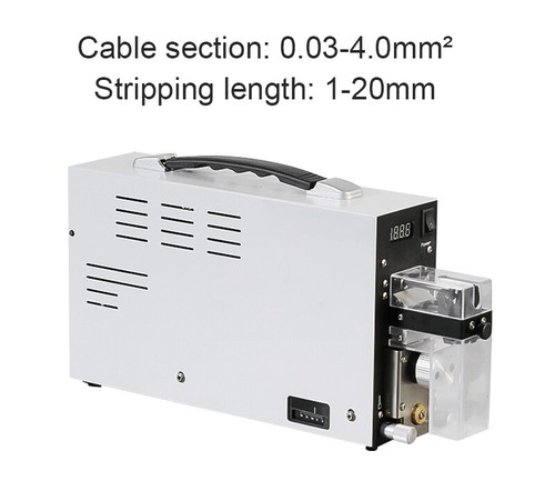 Electric Induction Semi-automatic Wire Cable Wire Stripper Machine 0.03 ...