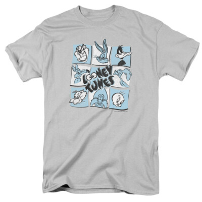 Looney Tunes The Looney Bunch T Shirt Mens Licensed Cartoon Merchandise ...