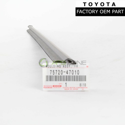 GENUINE TOYOTA PRIUS 04-09 MOULDING FRONT DOOR BELT LEFT SIDE OEM 75720 ...