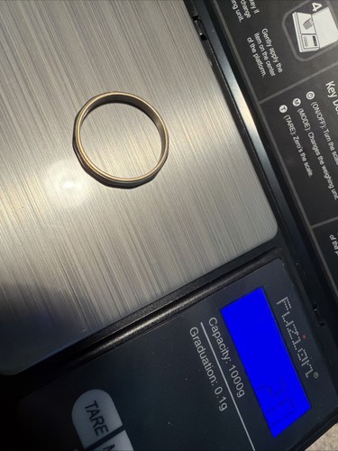 Vintage 14K Ring Size 6 Yellow Gold Wedding Band 1.8G | eBay