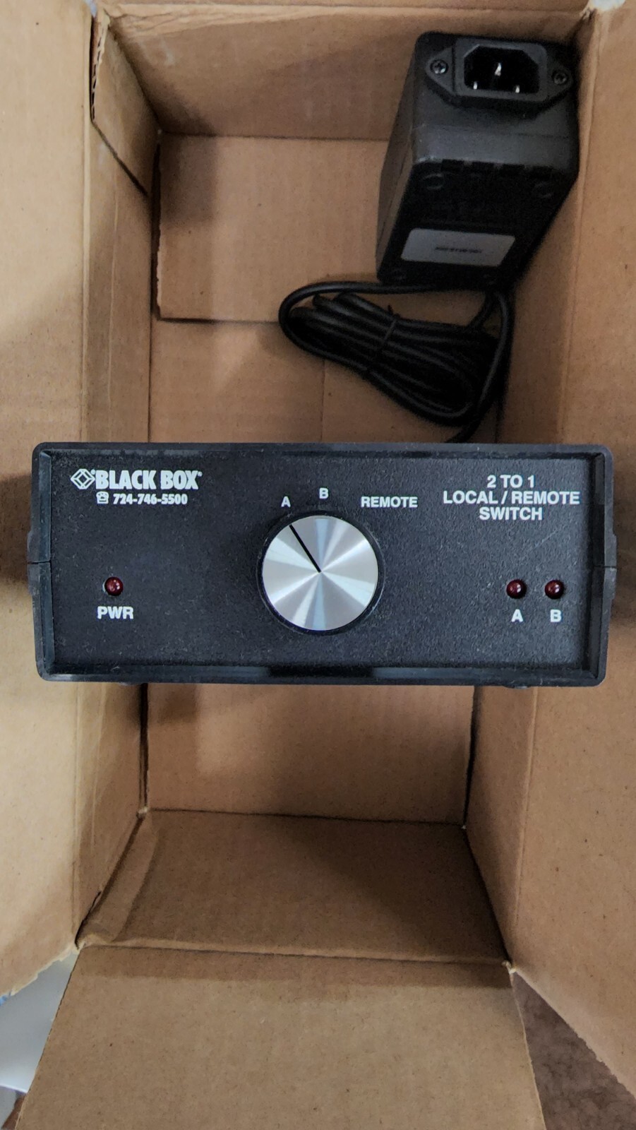 Black Box SW980AE 2 To 1 Local/remote Switch Made in USA | eBay