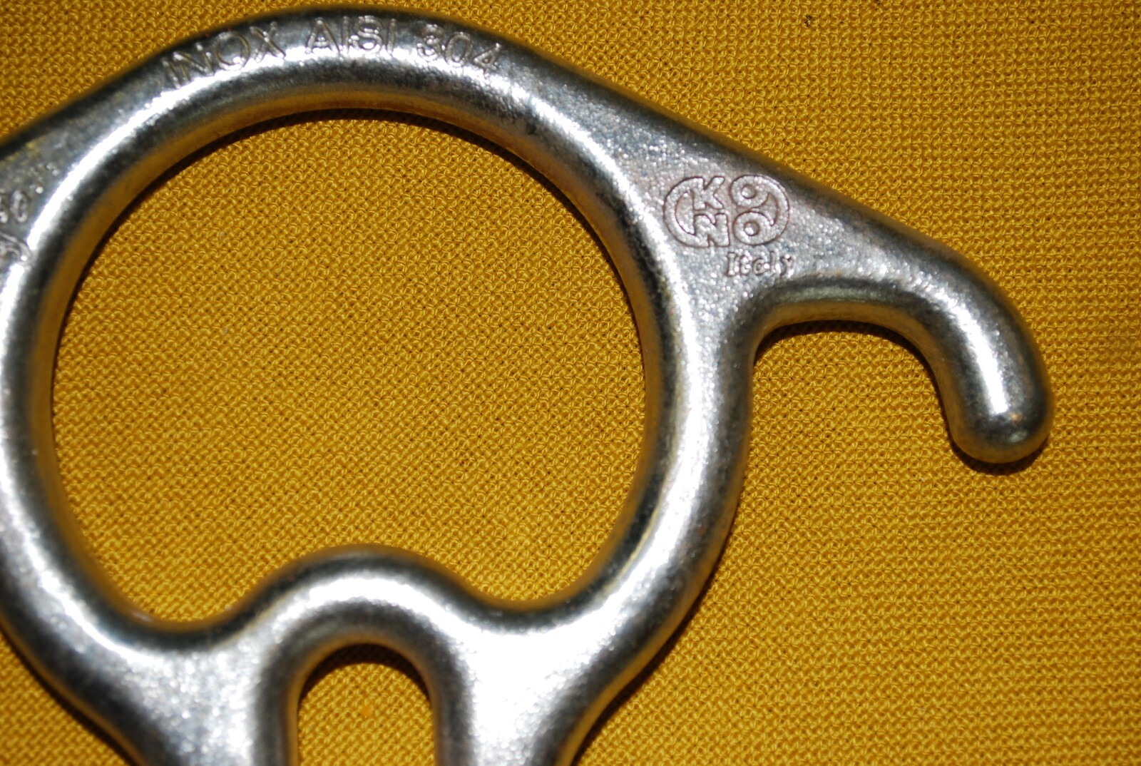 KONG STAINLESS STEEL BIG INOX RESCUE FIGURE 8 50KN DESCENDER BELAY ...