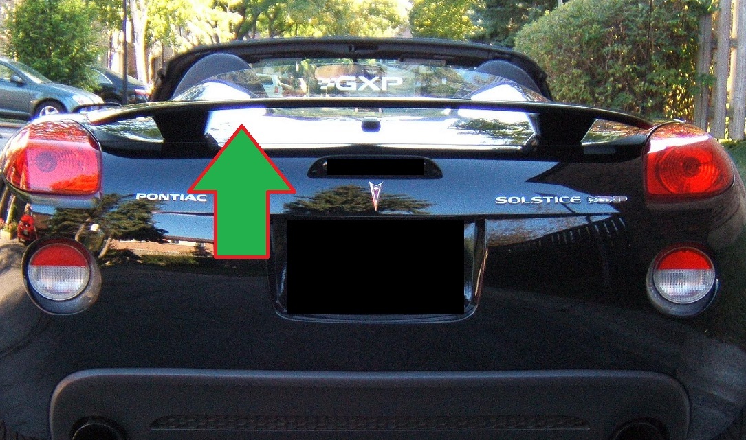 Spoiler For Pontiac Solstice 2006-2010 2-Post Wing Painted Any Colors ...