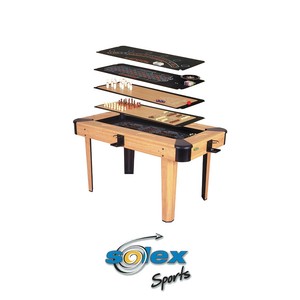 solex 8 in 1 multi games table