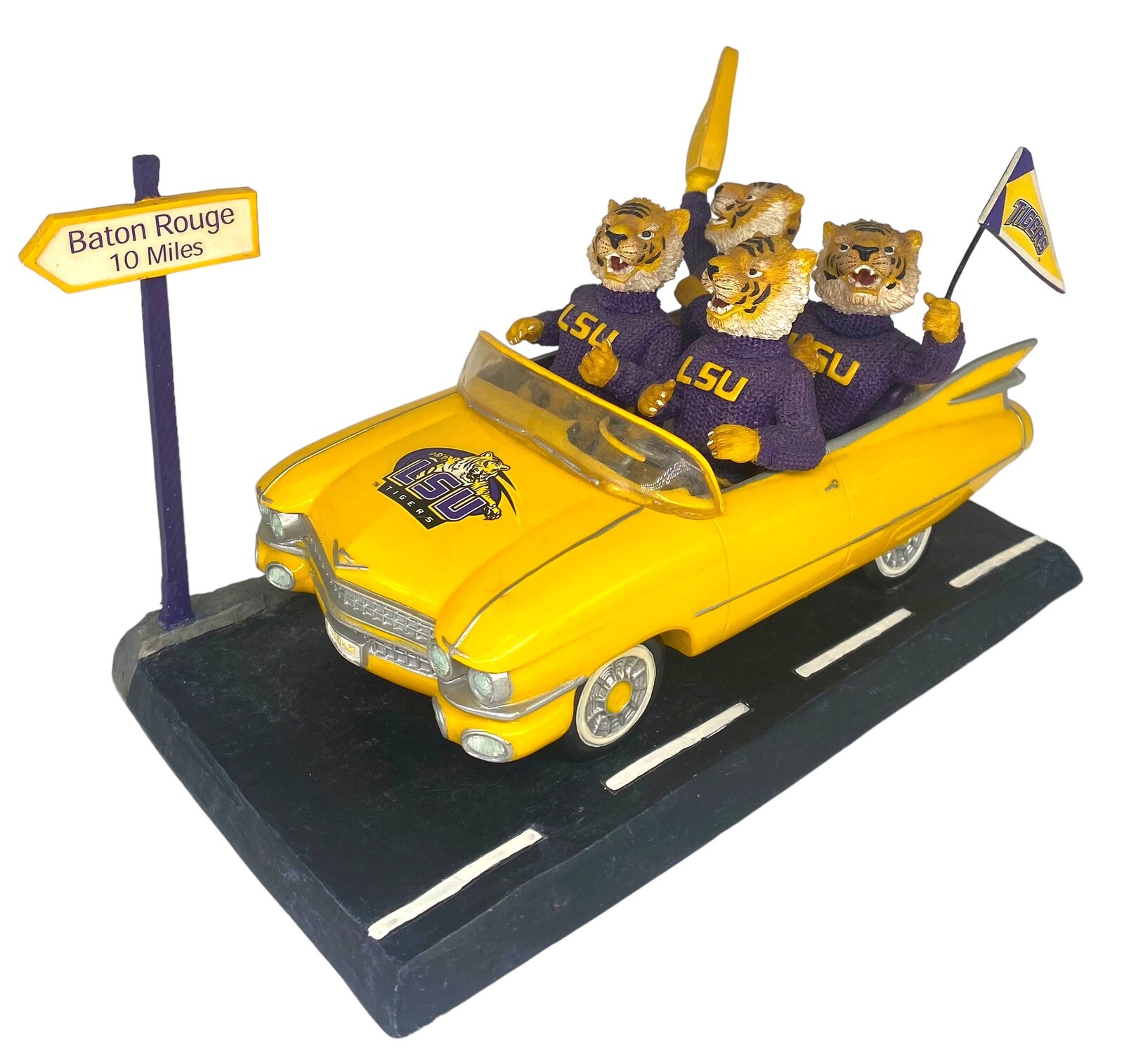 LSU Tigers Road Trip Mascots Figurine by Slavic/College Treasures-RARE ...