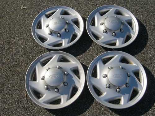 Factory 1992 to 2014 Ford Econoline E250 E350 16 inch hubcaps wheel ...