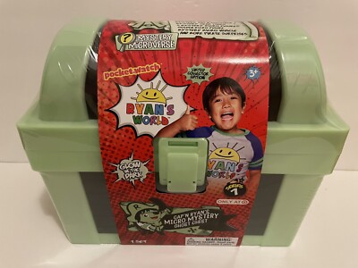 Ryans World Exclusive Glow In The Dark Capn Ryan Micro Mystery Ghost ...