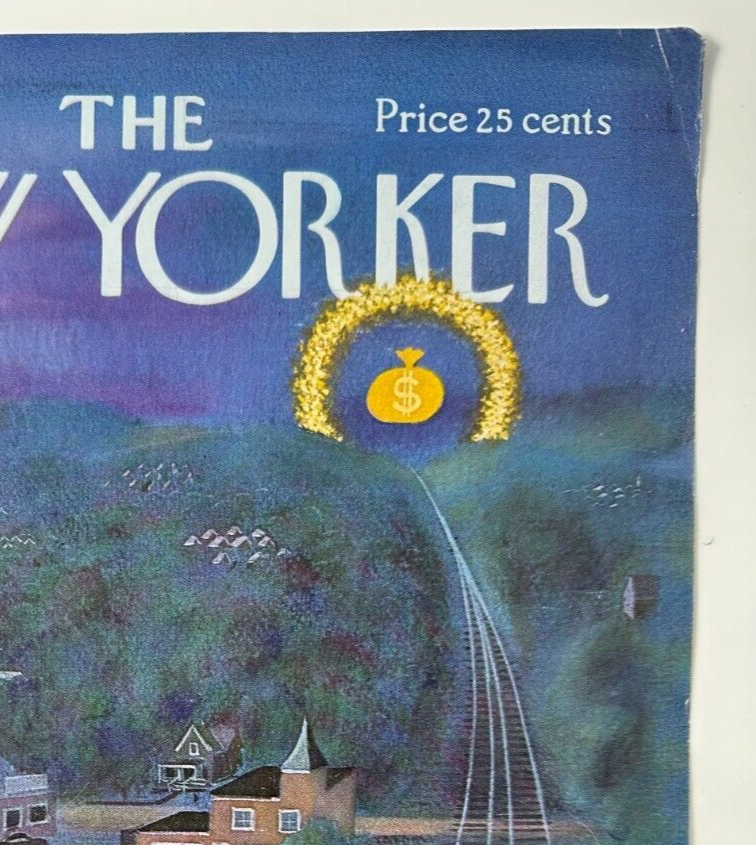 New Yorker Magazine Cover Only September 19 1964 Martin Train Station ...