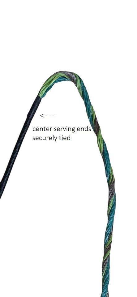 Flemish Twist Bowstring / TRI-COLOR SERIES / B55 / PICK STRING LENGTH ...