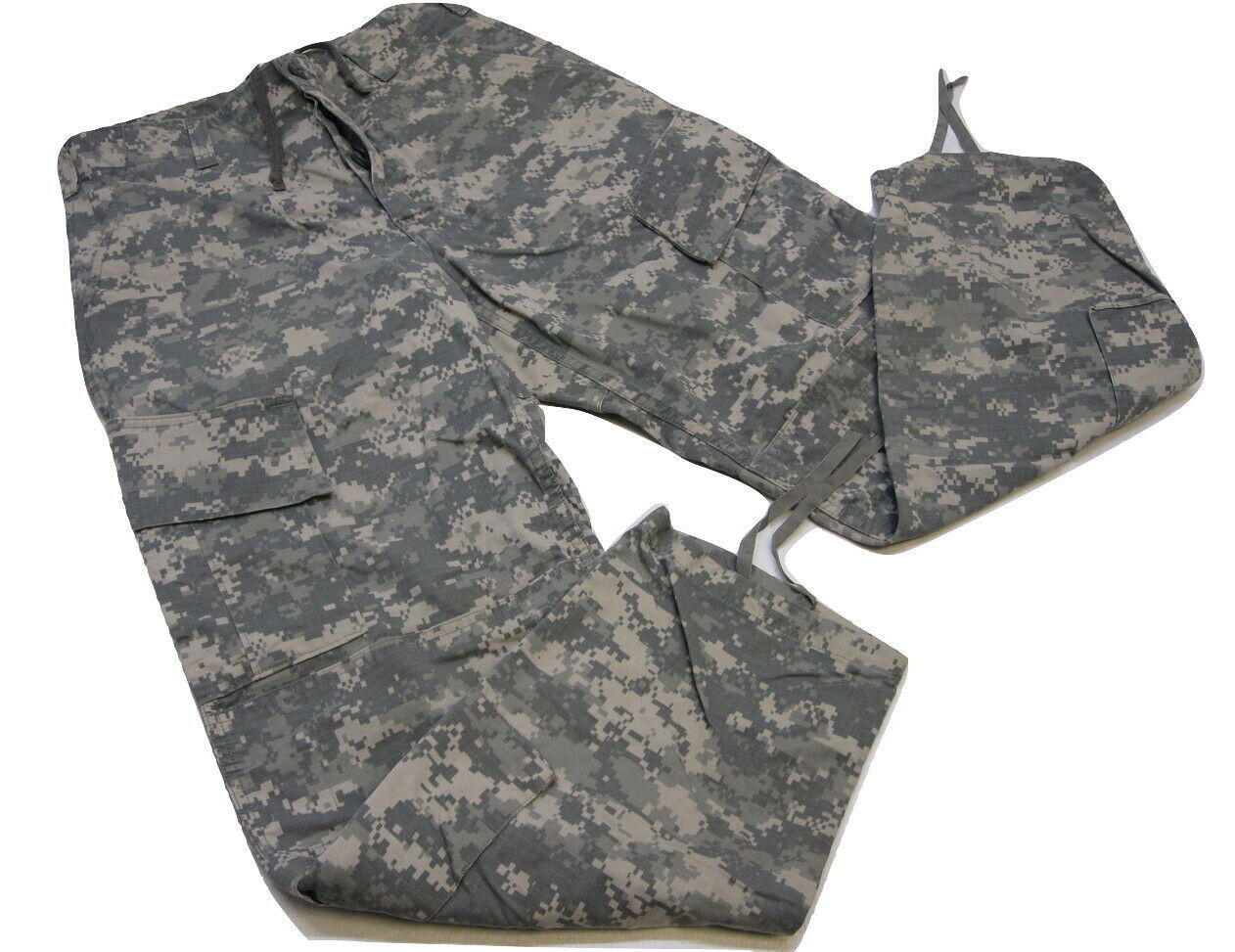 USGI ARMY ISSUE ACU DIGITAL COMBAT UNIFORM PANTS 50/50 COTTON/NYLON ...