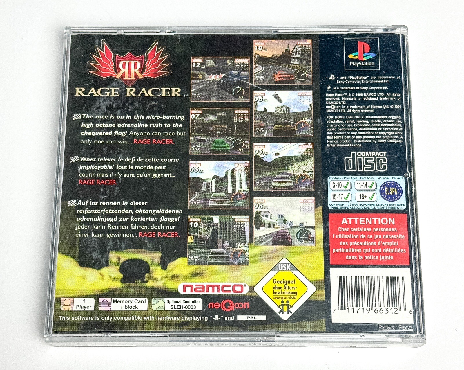 Rage Racer - PlayStation 1 PS1 | TheGameWorld | eBay