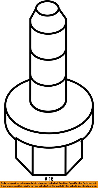 Toyota OEM Splash Shield-splash Shield Bolt 9008011373 for sale online ...