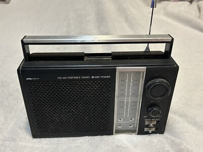 Vintage Kmart Portable AM/FM Radio Model 06-31-51 Works | eBay Australia