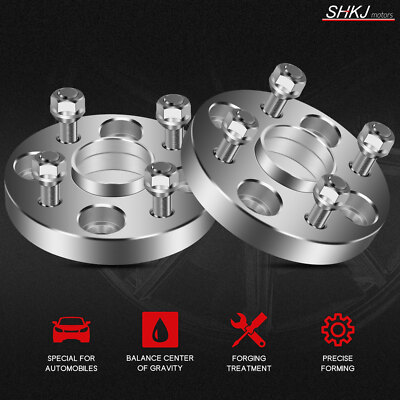 Pair 20MM Wheel Spacers 4X100 For Toyota Prius Yaris Corolla Mazda MX-5 ...