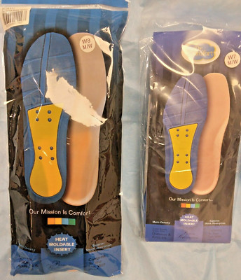 Dr Comfort Heat Moldable Shoe Inserts, Diabetes Arthritis, Various ...