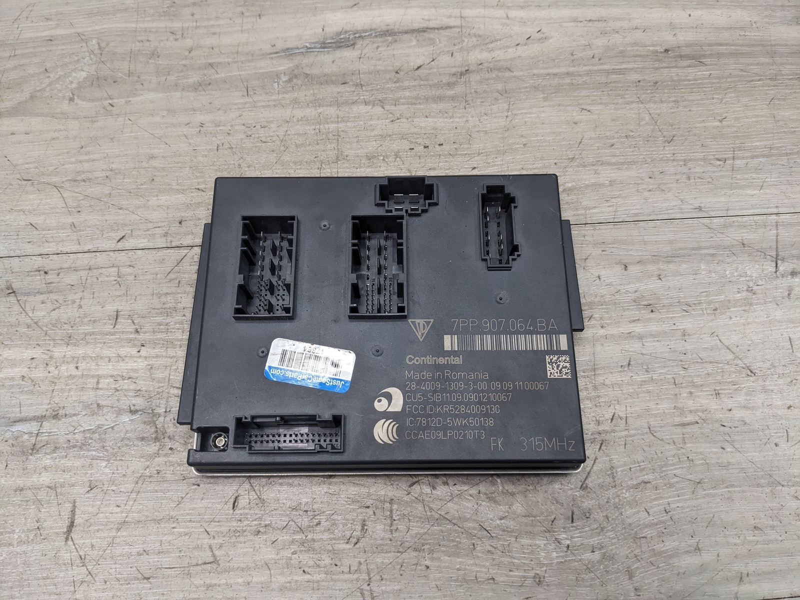 10-16 OEM Porsche Panamera Front Body Control Module Unit BCM | eBay