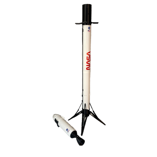 Flying SpaceX Falcon 9 Model Rocket with Crew Dragon 1:100 Scale | eBay