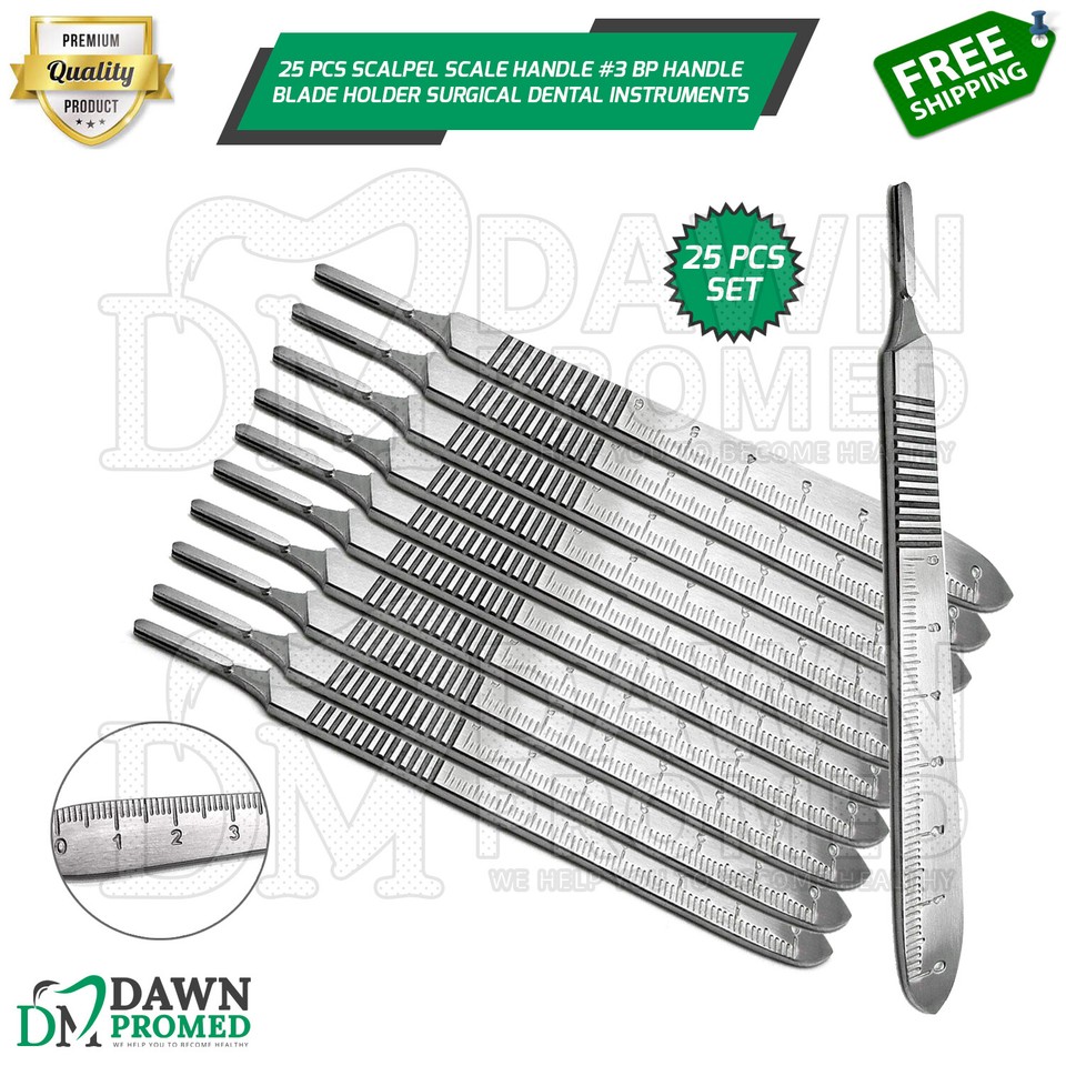 Scalpel Scale Handle #3 BP Handle Blade Holder Surgical Veterinary Inst ...