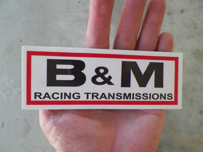 B & M Racing Transmissions Drag Racing Sticker/Decal | eBay