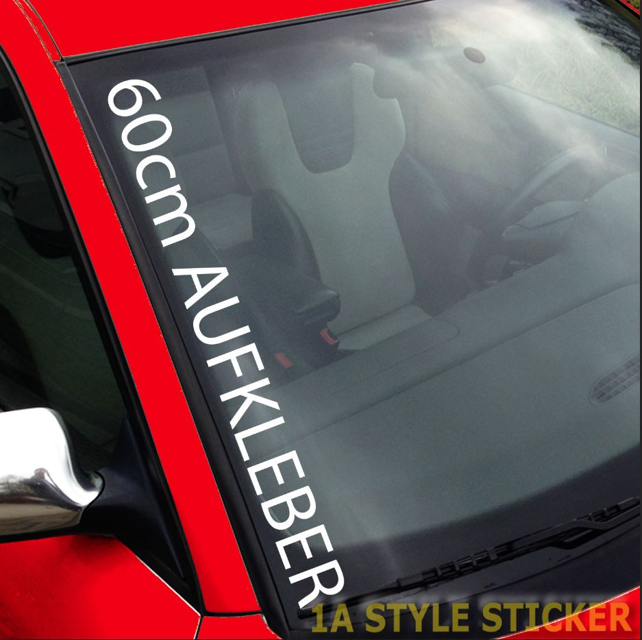 Auto-Aufkleber 60cm Frontscheibenaufkleber Motive Tuning Scheiben ...