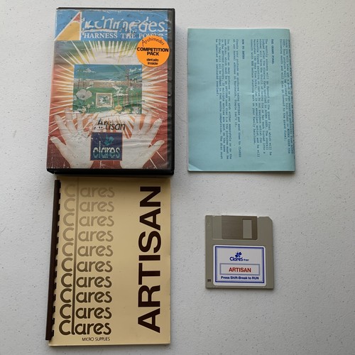 Acorn Archimedes RISC OS - Clares ARTISAN - 3.5" Disk - 1987 | eBay