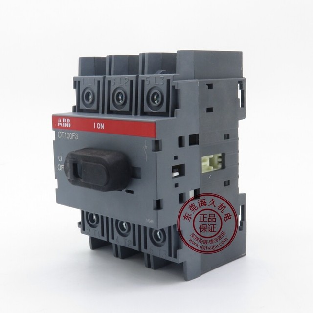 One ABB 3p Disconnect Switch OT100F3 100a for sale online | eBay