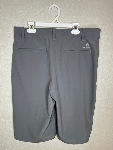 Men's Adidas ClimaLite Athletic Golf Shorts 32 - Gray - Pockets ...