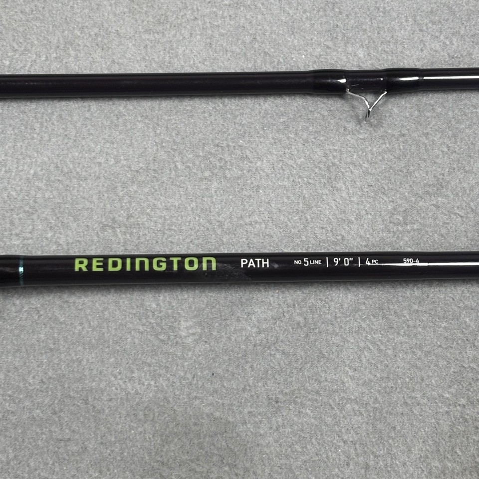 Redington Path Fly Fishing Rod 590-4, Length 9FT, Line 5, 4PC Sage Case ...