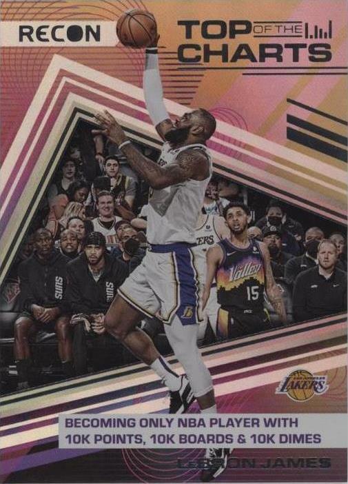 2022-23 Panini Recon - Top of the Charts LeBron James #12 for sale ...