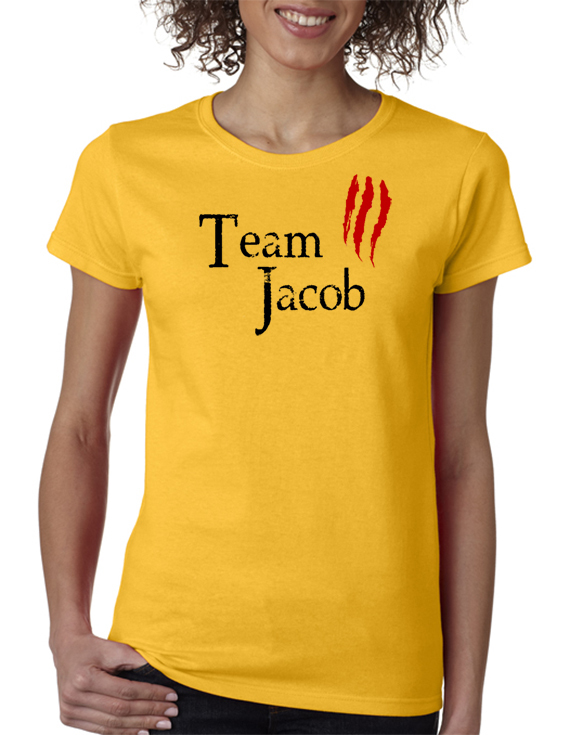 Team Jacob T-shirt Cool Twilight Movie 5 Colors S-3XL | eBay