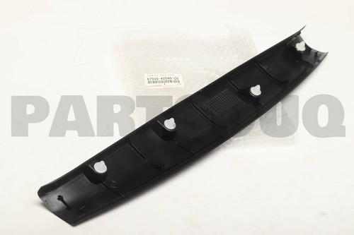 6793942040C0 Genuine Toyota GARNISH, BACK DOOR, CENTER 67939-42040-C0 ...