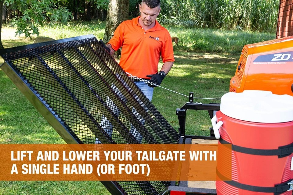 Spring-Loaded Tailgate Assist for Easy Handling - Perfect for Open ...