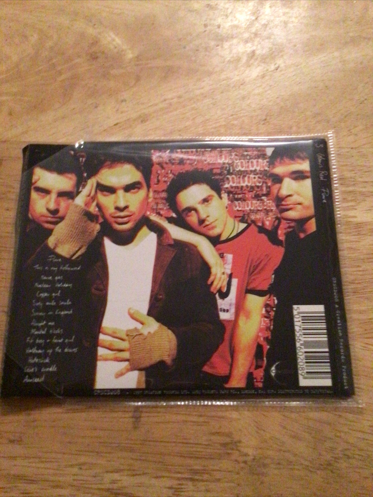 3 Colours Red - Pure - Original CD Album & Inserts | eBay UK