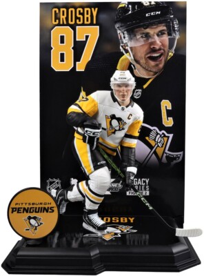 NHL Sidney Crosby Action Figure [White Jersey, Chase Version] | eBay