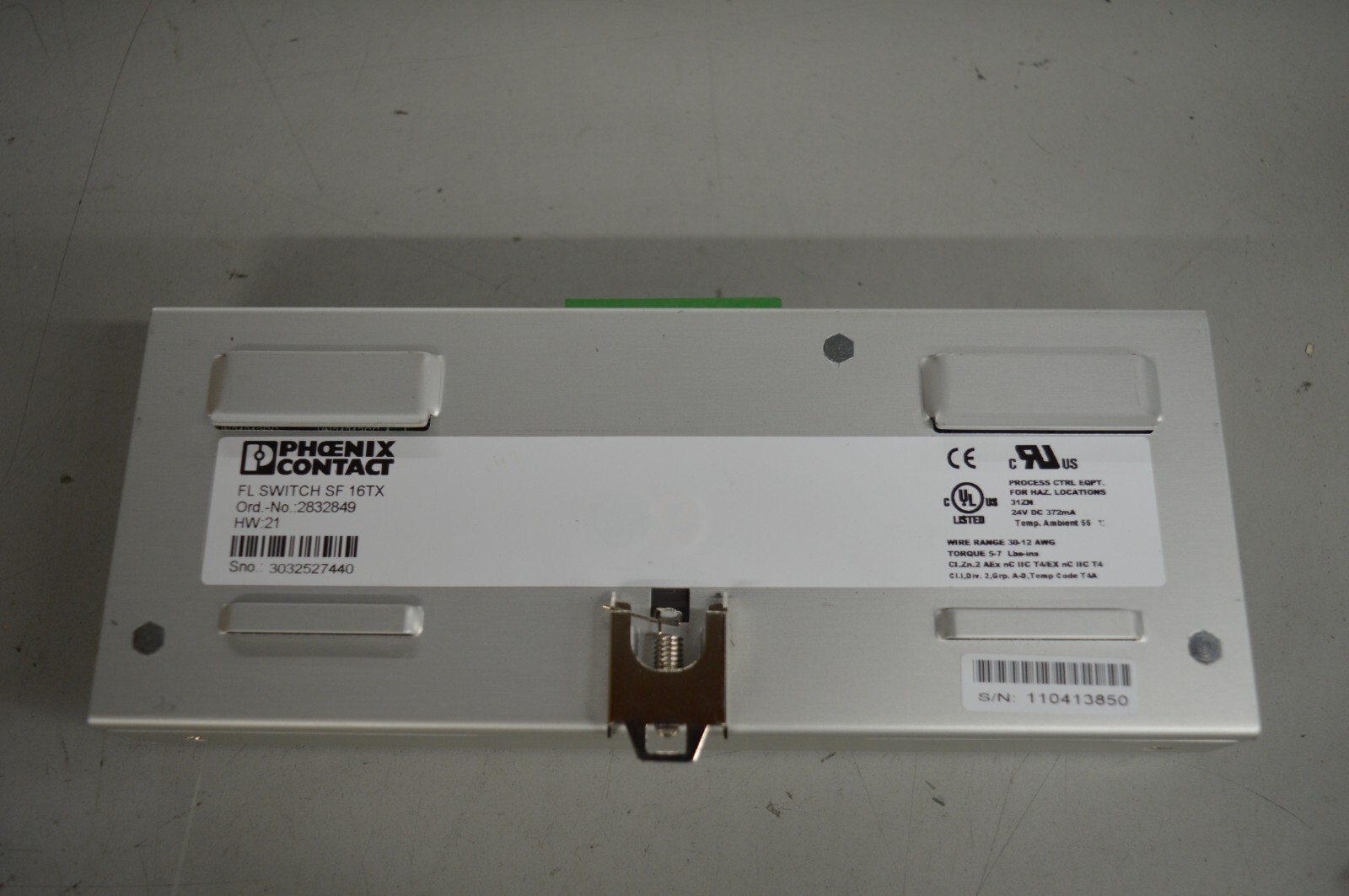 Phoenix Contact FL Switch SF 16TX Ethernet Switch 2832849 | eBay