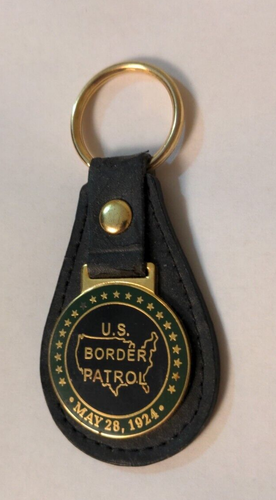original Border Patrol (BP) emblem with date May 28, 1924 on the Key ...