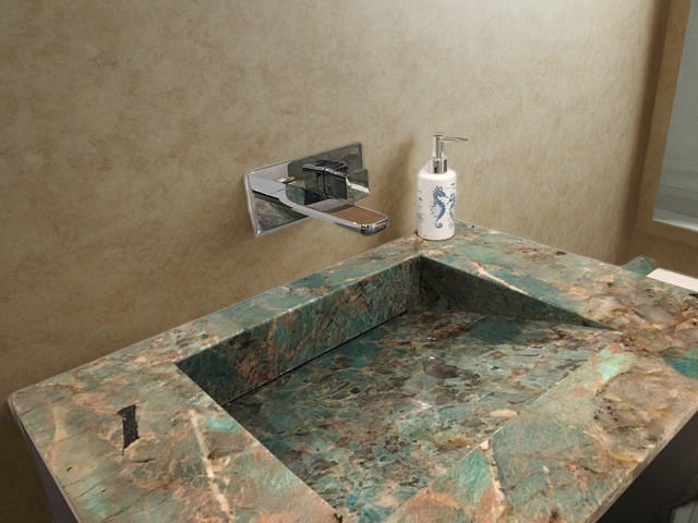 Amazonite quartz Bathroom countertops/natural green quartz Island Table ...