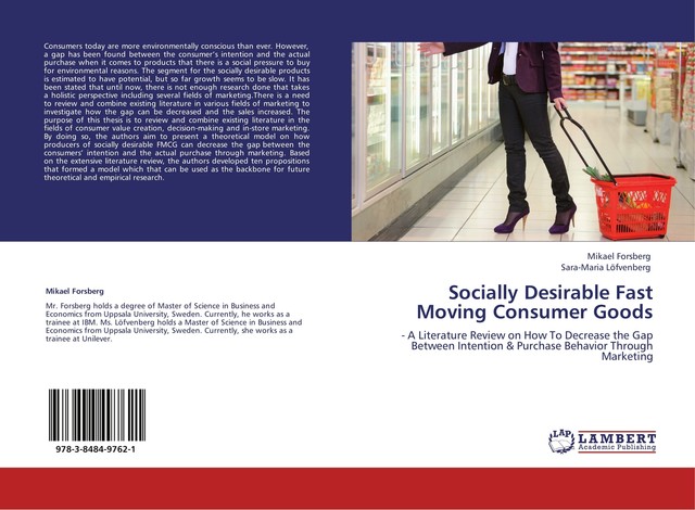 Socially Desirable Fast Moving Consumer Goods von Mikael Forsberg (2012 ...