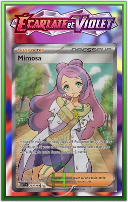 Mimosa - EV1:Écarlate et Violet - 238/198 - Carte Pokémon Française ...