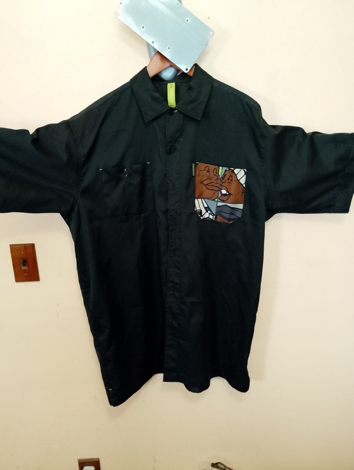 Vintage Platinum FUBU Fat Albert Polo Men's XL | eBay