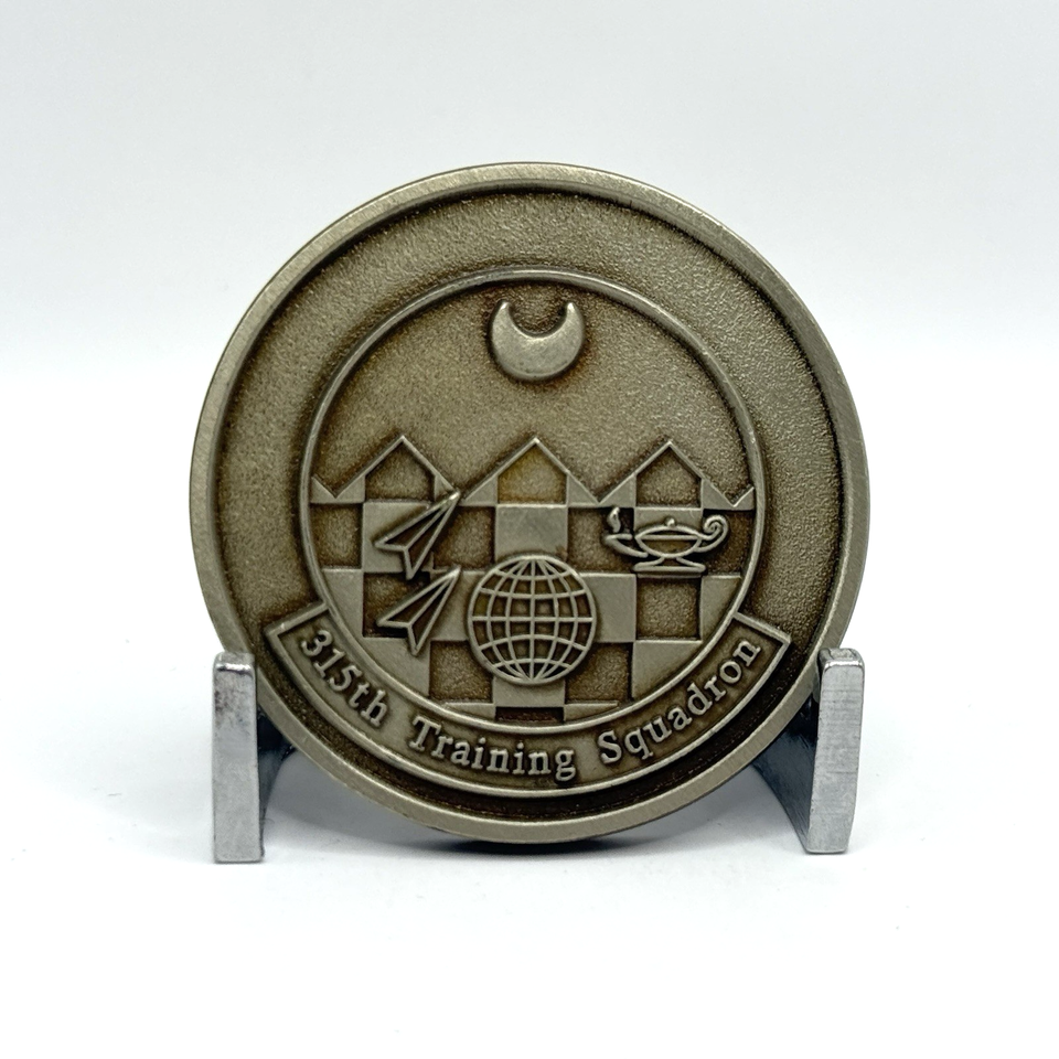 CHALLENGE COIN - 315th Training Squadron Goodfellow Air Force Base ...