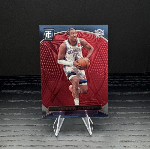 2024-25 Panini Totally Certified Jalen Williams Red Mirror /149 #106 ...