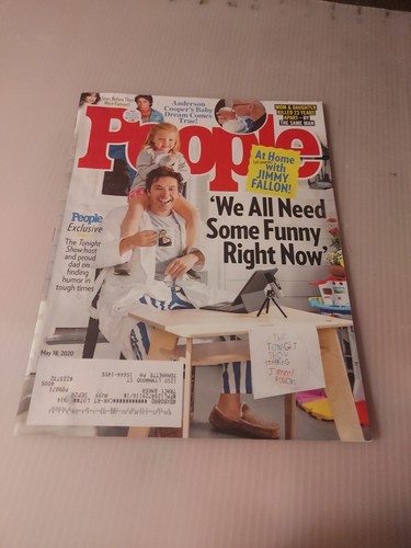 2020 May 18, PEOPLE WEEKLY Magazine, Exclusive: Home With Jimmy Fallon ...