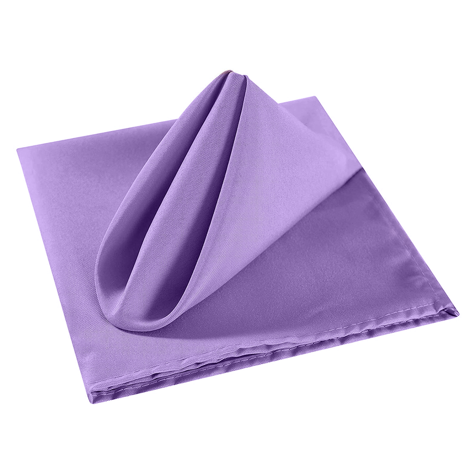 Dining Tableware Napkin Serviettes Polyester Cotton Cloth Wedding Party ...