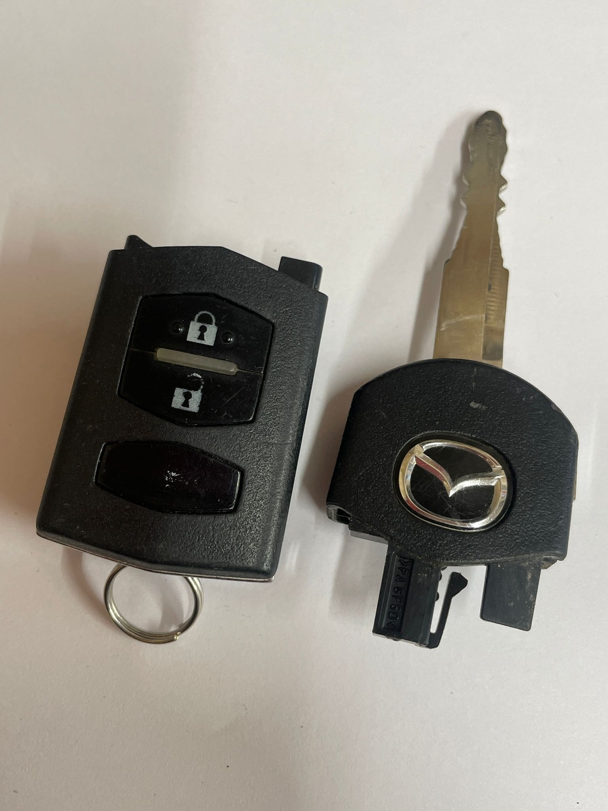 GENUINE MAZDA 3 BUTTON REMOTE FLIP KEY FOB!! TESTED!!! MITSUBISHI ...