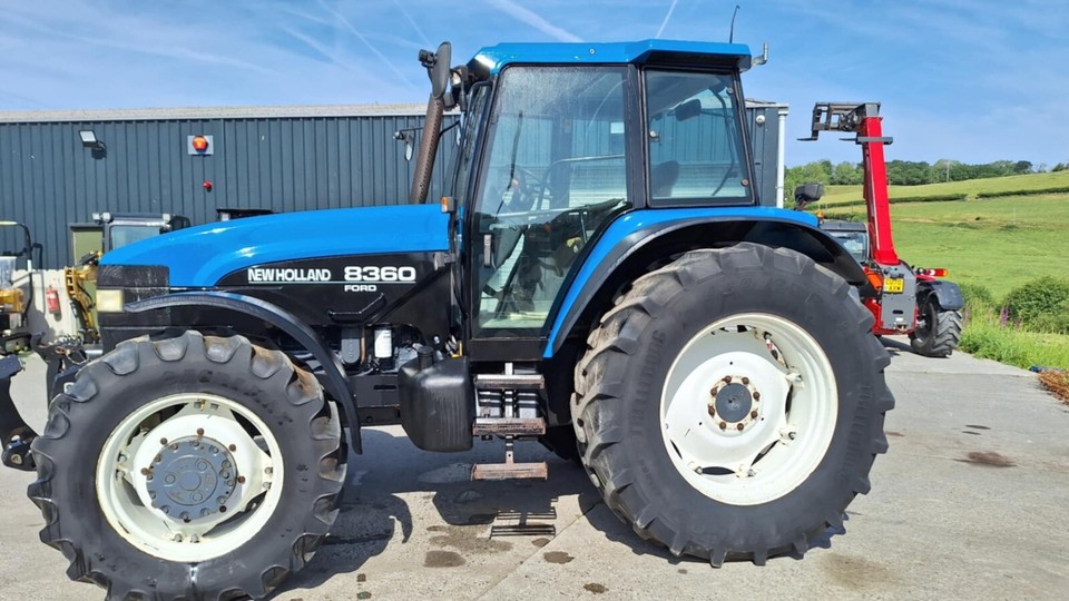 New Holland 8360 tractor range command 9342HRS nice Sharp tractor£24995 ...
