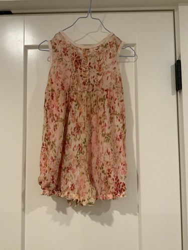 COZY TOES BESUTIFUL GIRLS SUMMER DRESS WITH PRETTY FLOWER PATTERN. SZ ...
